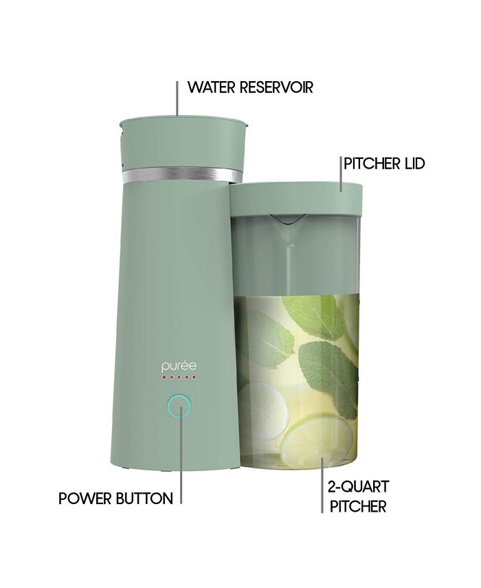 Tzumi Puree Iced Tea and Iced Coffee Maker, 2-Quart - Macy's