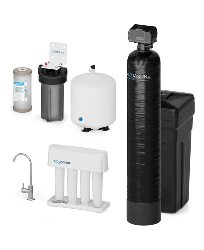 Aquasure Signature Elite | Whole House Water Filter Bundle with 48,000 ...