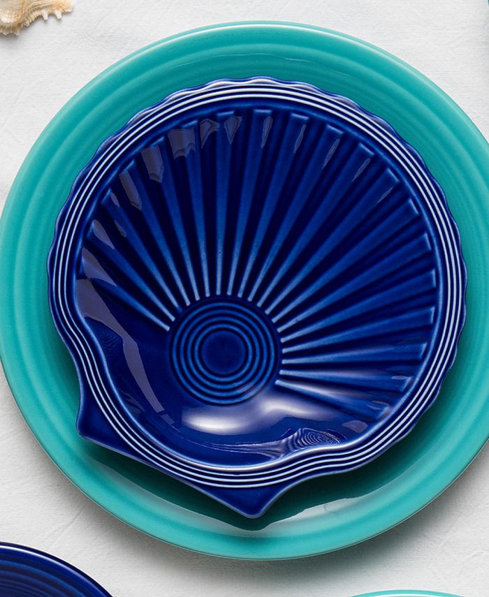 Fiesta Sky Shell-Shaped Plate - Macy's