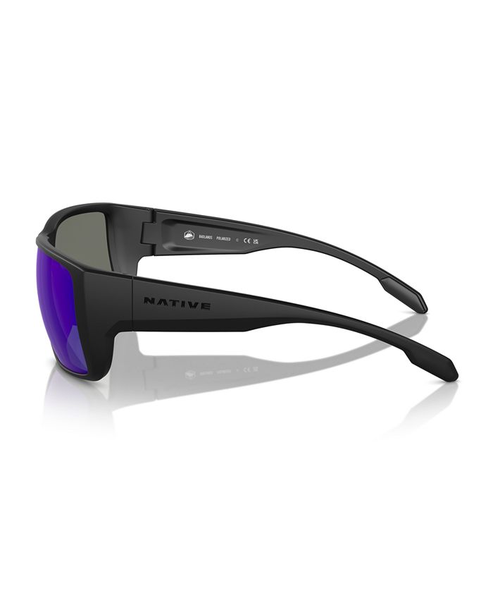 Native Eyewear Men's Polarized Sunglasses, Badlands Xd9045 - Macy's