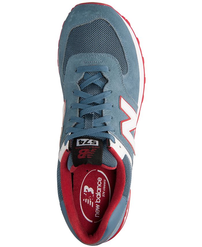 New Balance Men's 574 Core Plus Casual Sneakers from Finish Line - Macy's