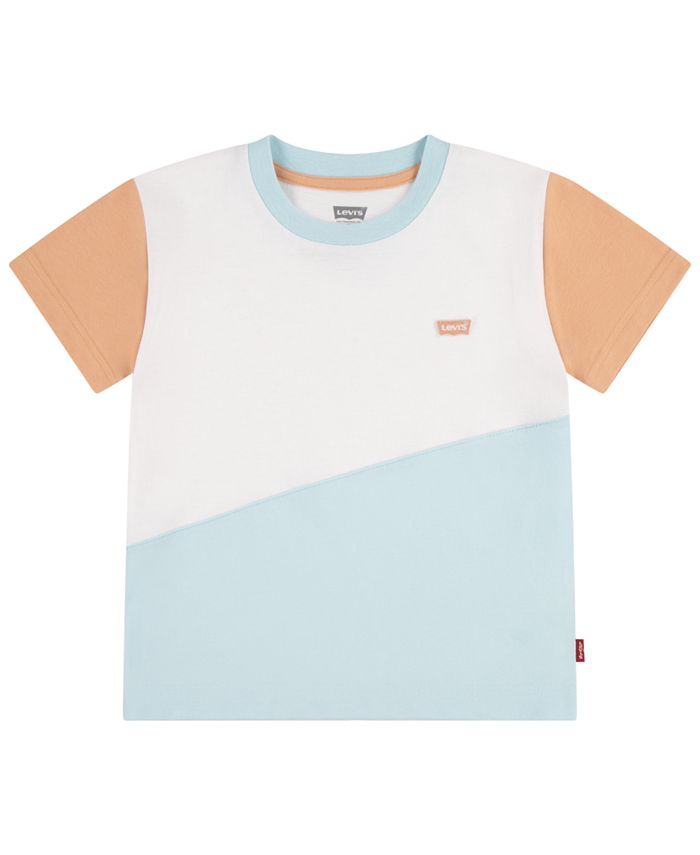 Levi's Toddler and Little Boys Colorblock Pieced T-shirt - Macy's