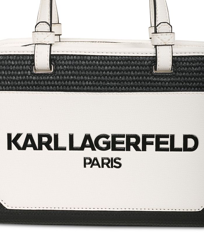 KARL LAGERFELD PARIS Maybelle Small Top Handle Satchel - Macy's