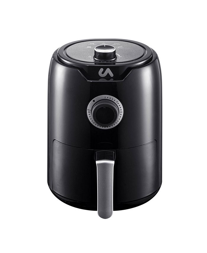 Uber Appliance Air Fryer Mini - 2Qt - Black - Macy's