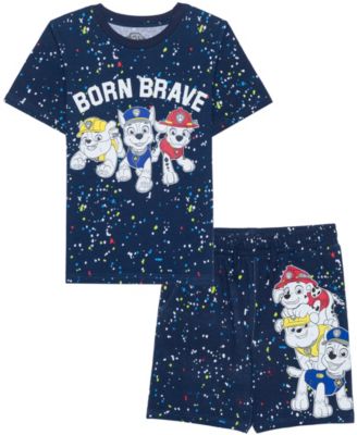Hybrid Toddler and Little Boys Paw Patrol Short Sleeve T-shirt and Shorts, 2 Pc Set - Macy's