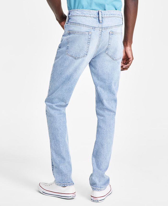 Sun + Stone Men's Foam Slim-Fit Jeans, Created for Macy's - Macy's