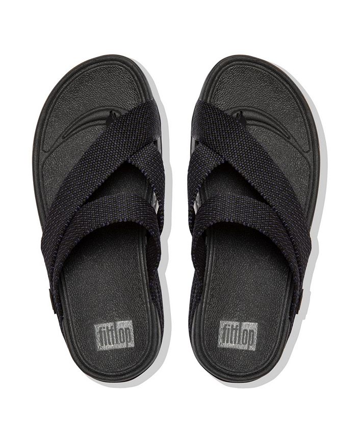 FitFlop Men's Sling Weave Toe Post Sandals - Macy's