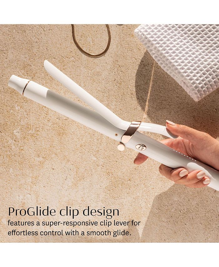 T3 SinglePass Curl X 1.25" Ceramic Extra-Long Barrel Curling Iron - Macy's