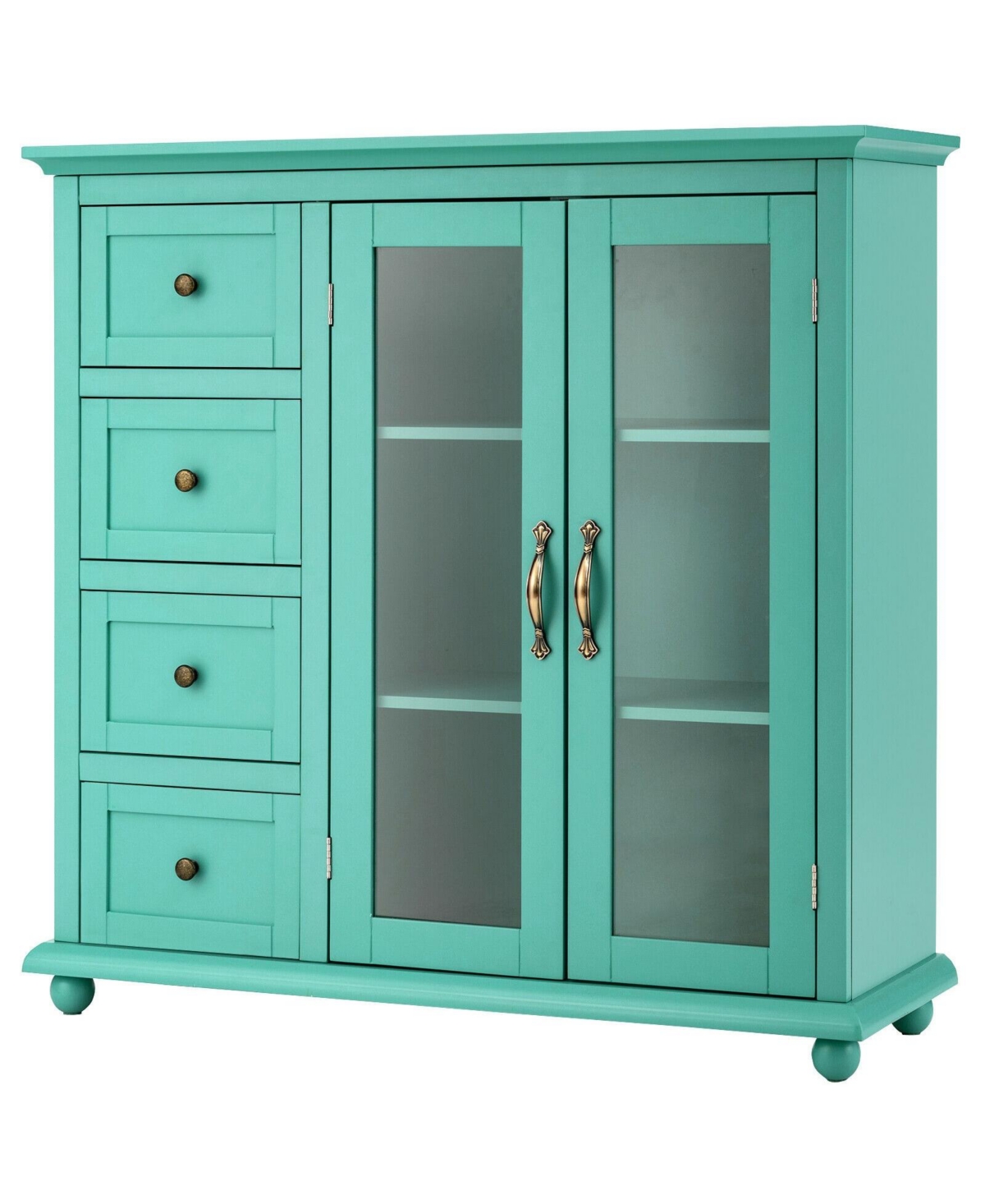 Click here for Buffet Sideboard Table Kitchen Storage Cabinet wit... prices