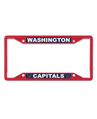 Wincraft Washington Capitals Chrome Colored License Plate Frame - Macy's