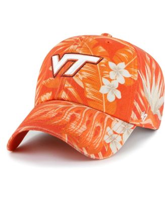 Men's '47 Brand Orange Virginia Tech Hokies Tropicalia Clean Up ...