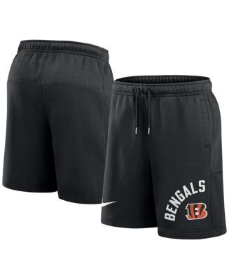 Men's Nike Black Cincinnati Bengals Arched Kicker Shorts - Macy's