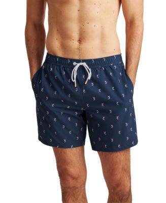 Bonobos Men's Riviera UPF 50+ Printed 7" Swim Trunks - Macy's