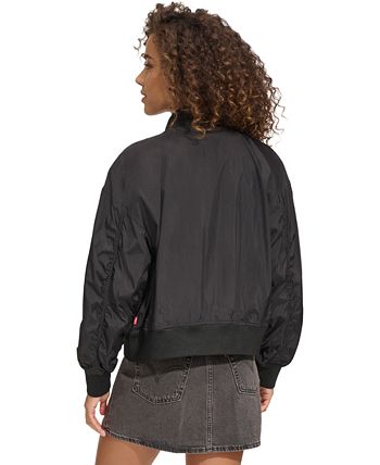 Levi's Women's Lightweight Techy Bomber Jacket - Macy's