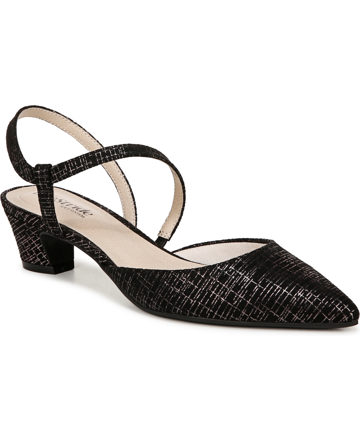 Click here for LifeStride Womens Minimalist Slingback Kitten Heel... prices