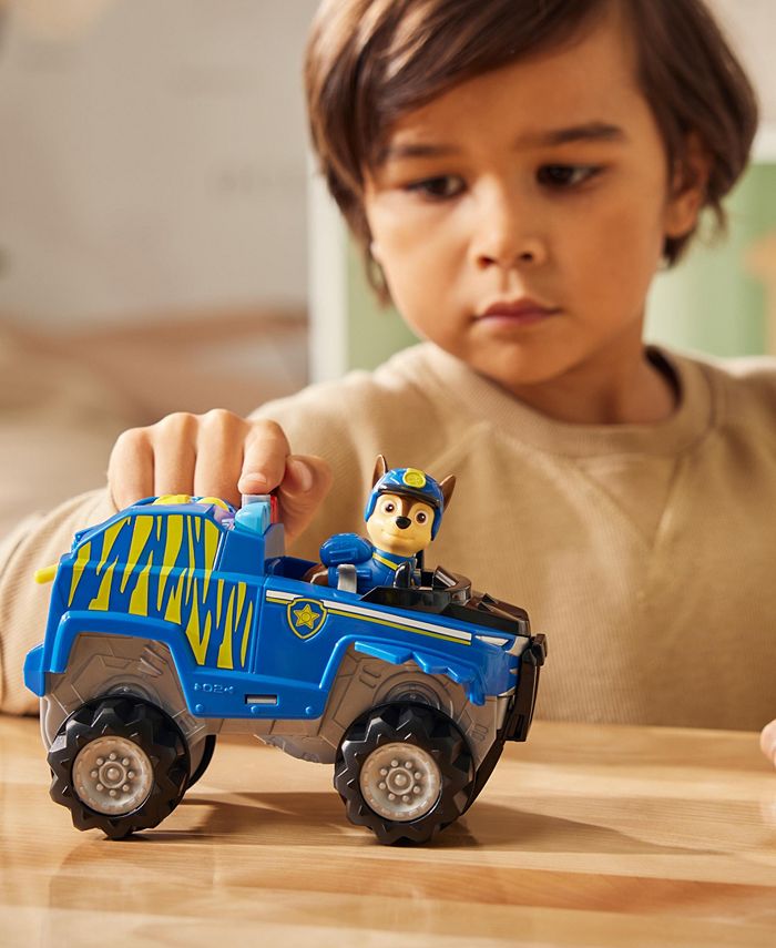 Paw Patrol Jungle Pups, Chase Tiger Vehicle, Toy Truck with Collectible ...