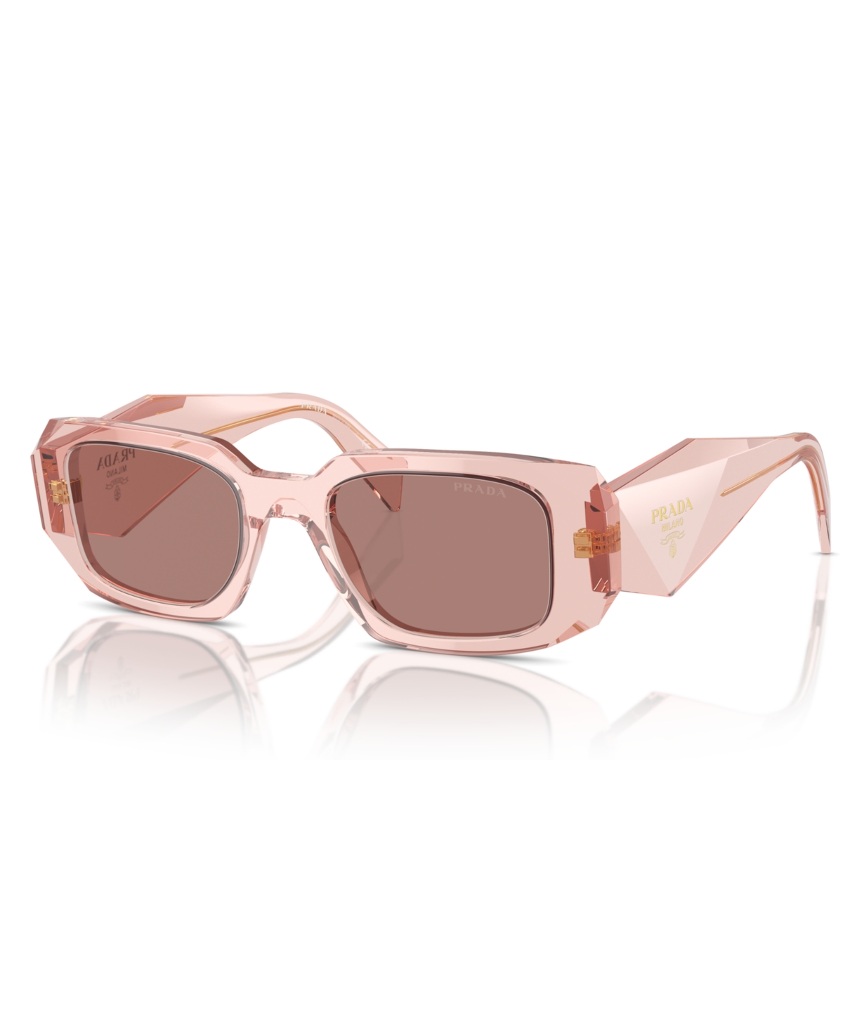 Click here for Prada Womens Symbole Rectangular Sunglasses  PR17W... prices
