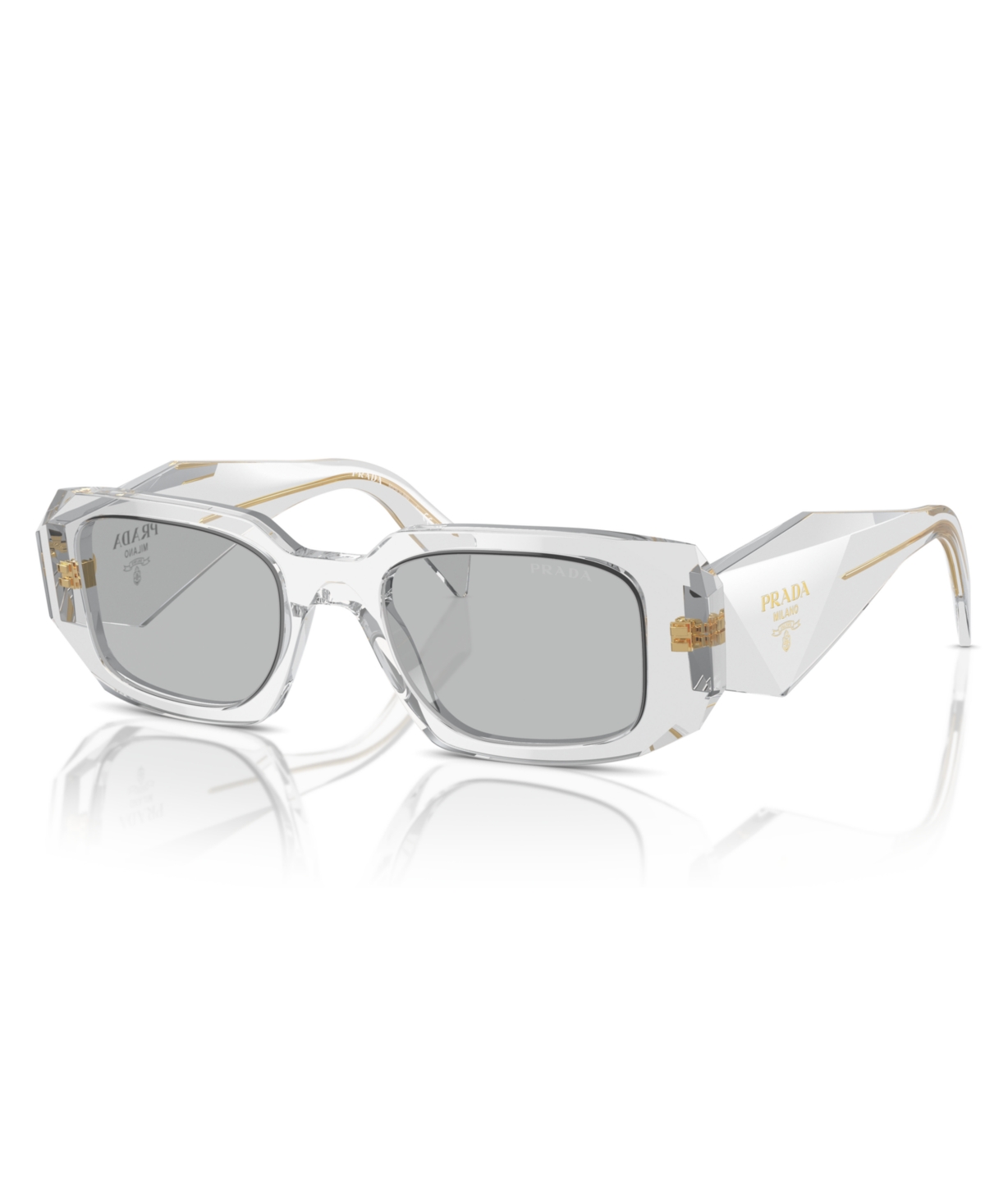 Click here for Prada Womens Symbole Rectangular Sunglasses  PR17W... prices
