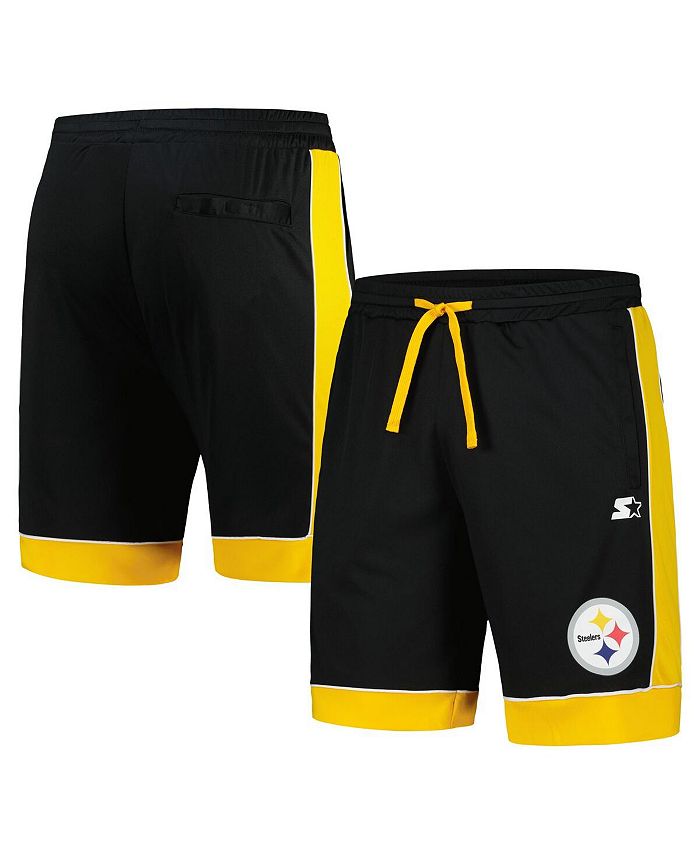 Starter Men's Black, Gold Pittsburgh Steelers Fan Favorite Fashion ...