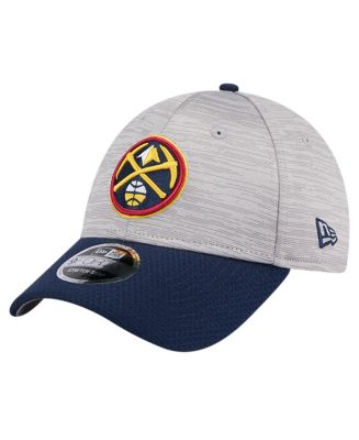 New Era Men's Heather Gray, Navy Denver Nuggets Active Digi-Tech Two ...