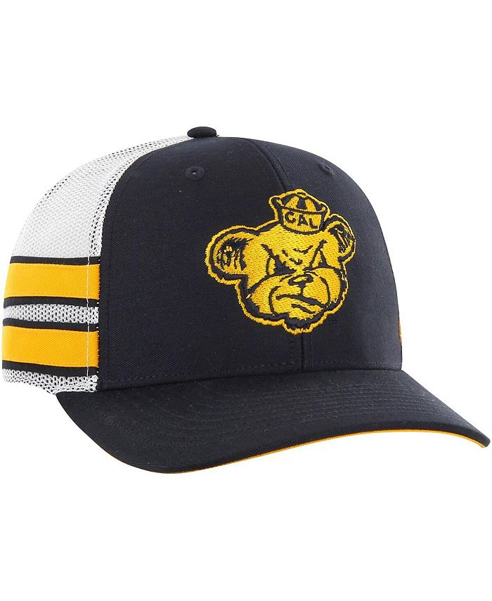 '47 Brand Men's Navy Distressed Cal Bears Straight Eight Adjustable ...