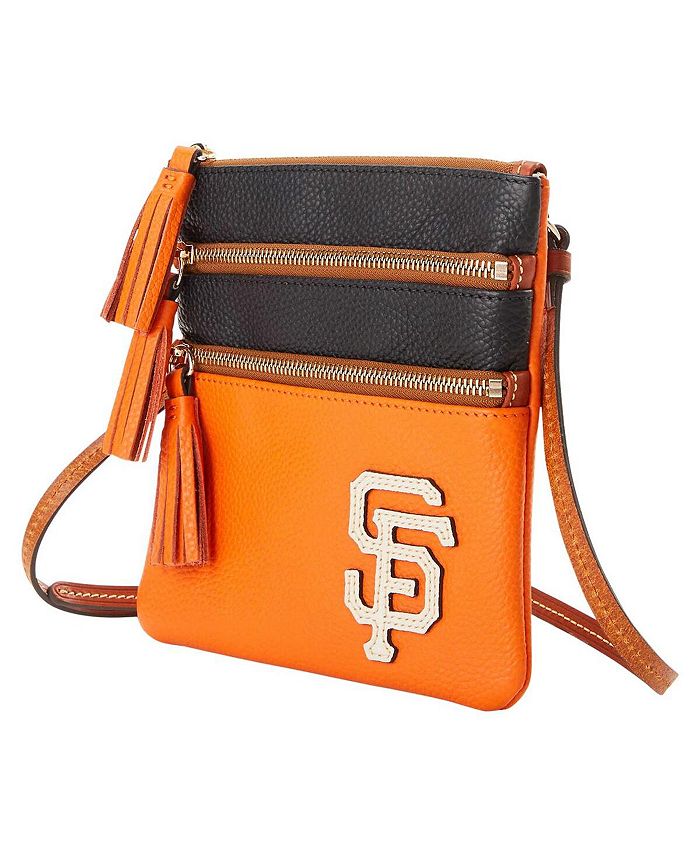Dooney & Bourke Women's San Francisco Giants Infield Triple Zip Crossbody Purse - Macy's
