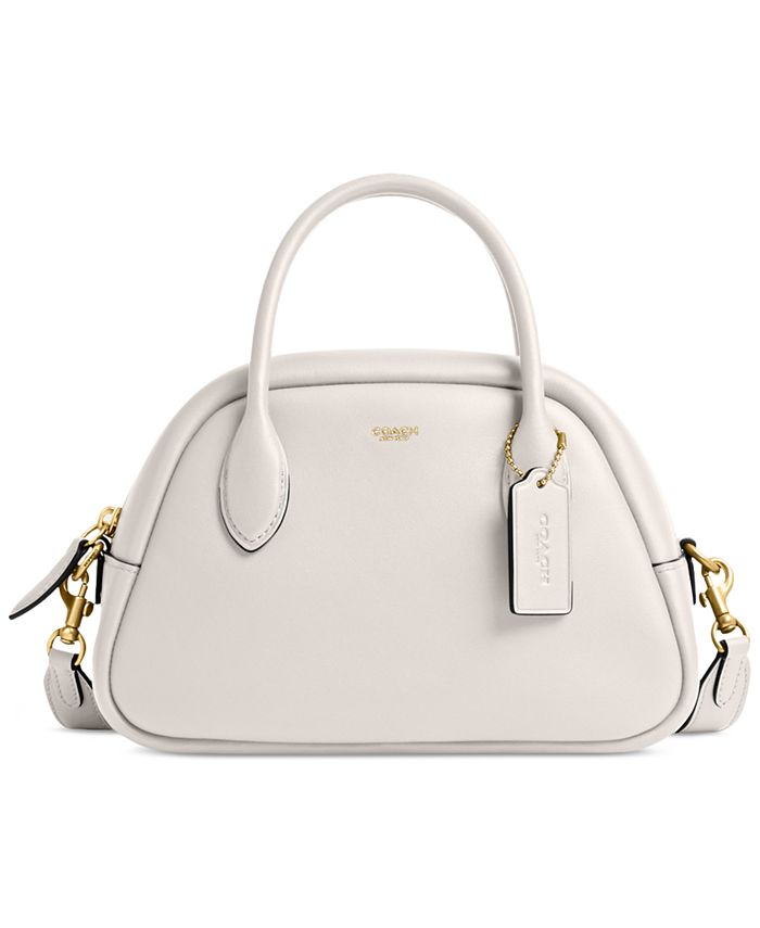 COACH Borough Leather Bowling Bag - Macy's
