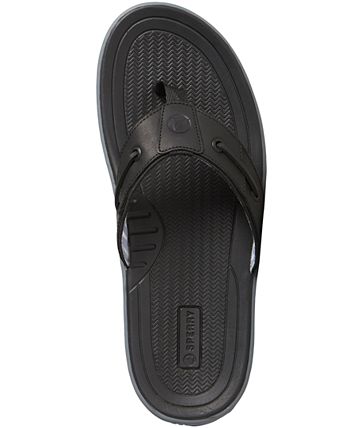 Sperry Men's Baitfish Thong Leather Sandals - Macy's