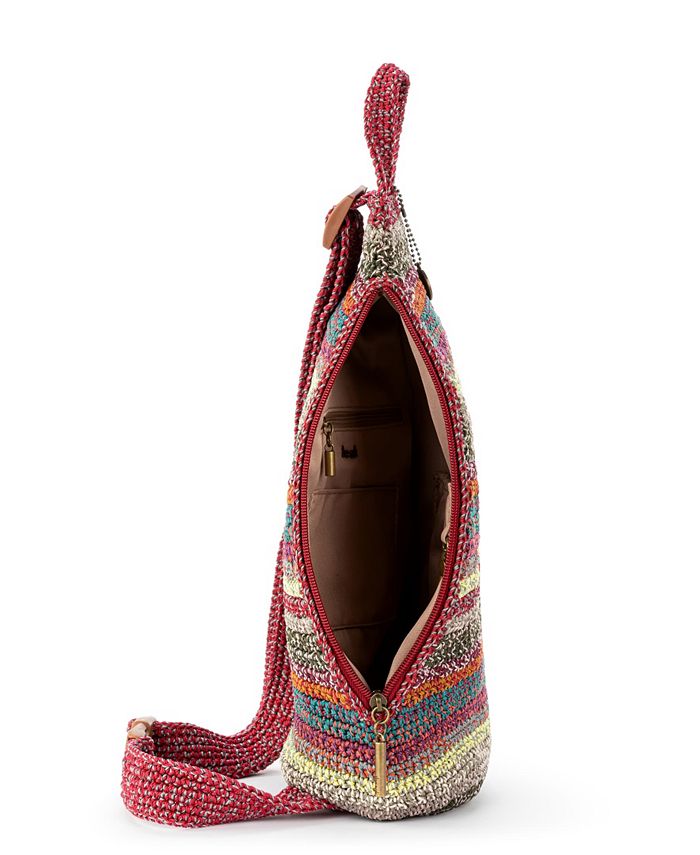 The Sak Women's Geo Sling Crochet Backpack - Macy's