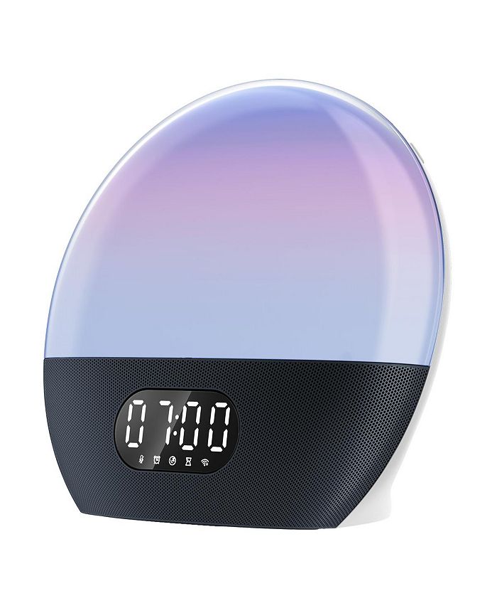WiiM Wake-up Light All-in-One Sunrise Alarm Clock, Sound Machine ...