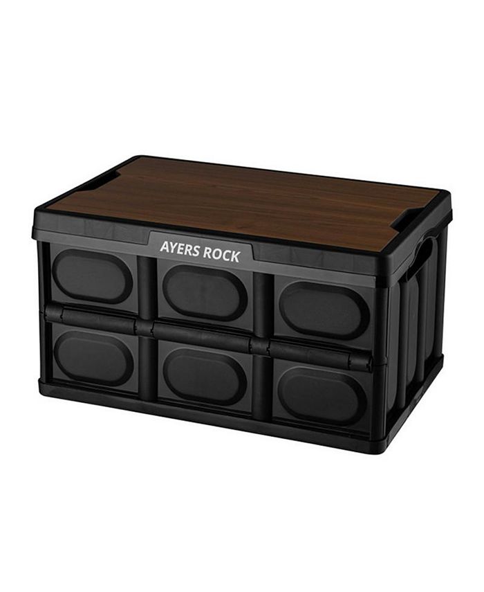 Kproduct4u Heavy Duty Collapsible & Stackable Storage Bin with Lid for ...