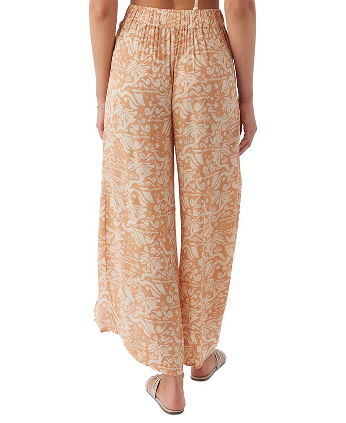 O'Neill Juniors' Roam Slow Tymea Split-Leg Cover-Up Pants - Macy's