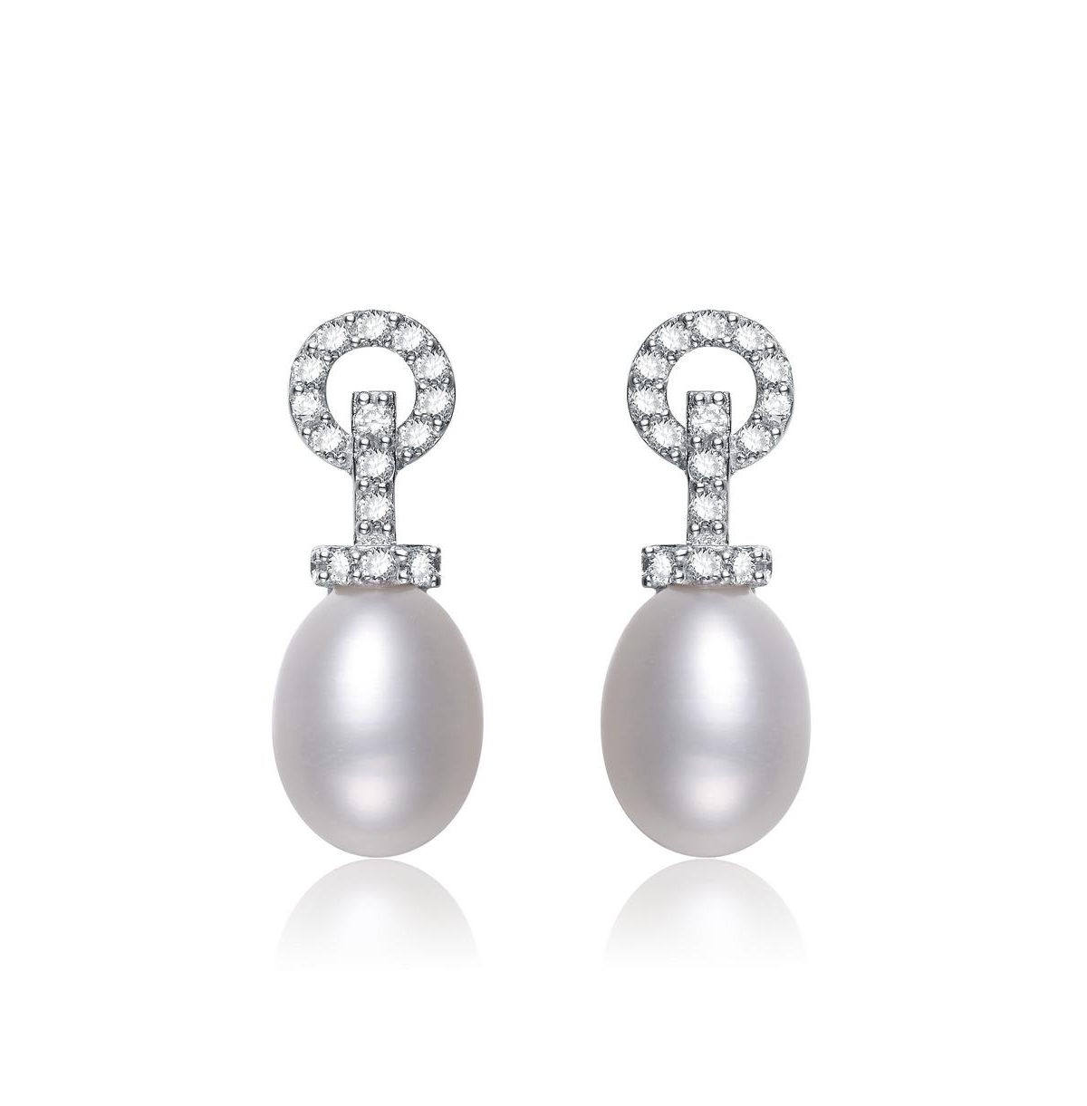Click here for Sterling Silver White Gold Plated Cubic Zirconia P... prices