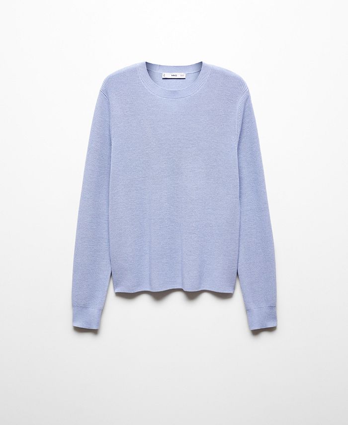 MANGO Women's Round Neck Knit Sweater - Macy's
