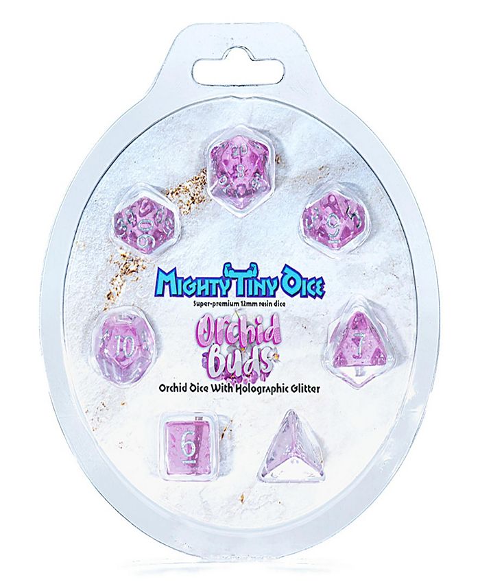 Gatekeeper Games Dice - Mighty Tiny Dice - Orchid Buds - Macy's