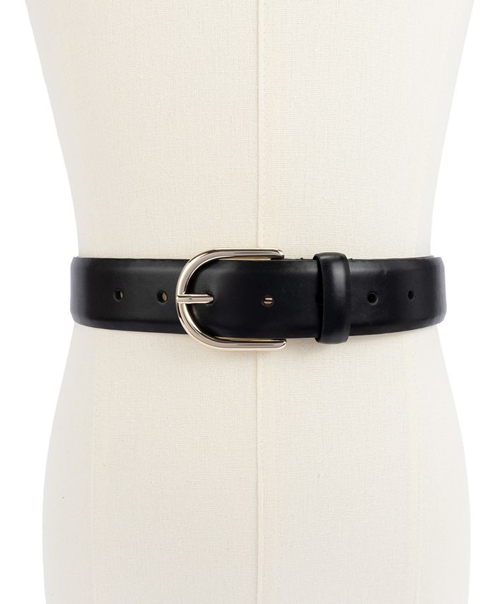 kate spade new york Women's 35MM Feather Edge Belt - Macy's