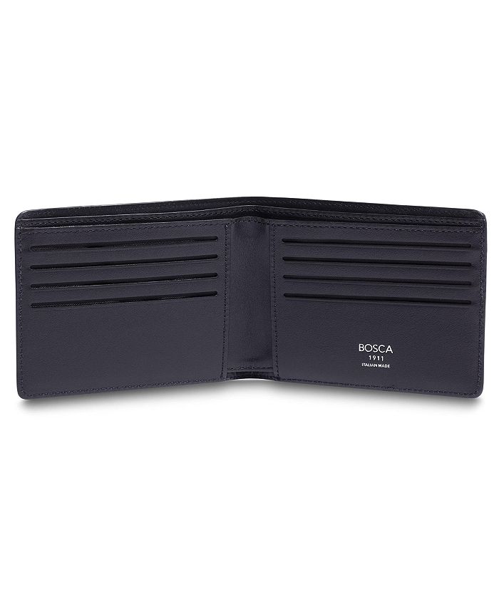 Bosca ITALIA Slim 8-Slot Men's Pocket Wallet Made In Italy, Monfrini ...
