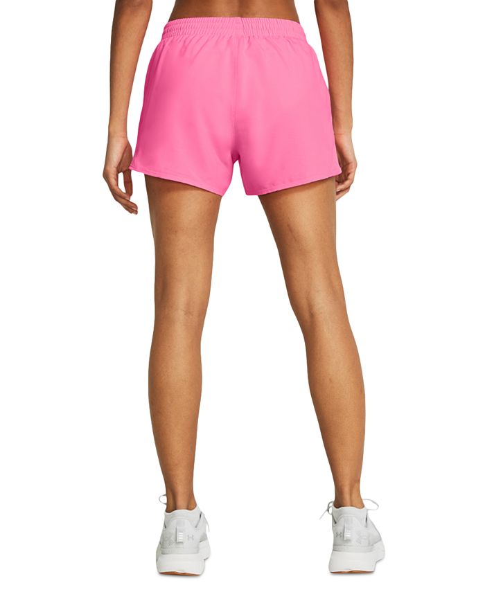 Under Armour Women's Fly By Mesh-Panel Running Shorts - Macy's