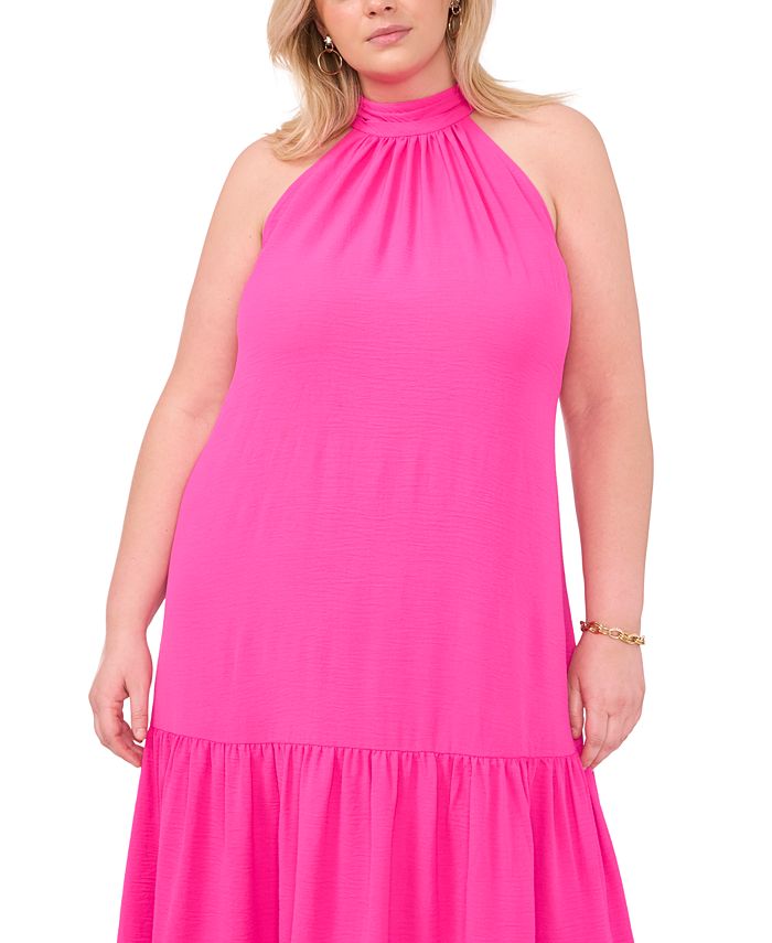 Msk Plus Size Tiered Maxi Dress Macys