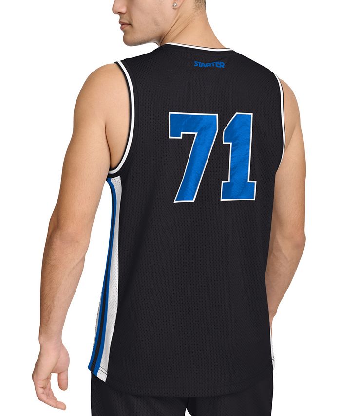 Starter Men's Classic-Fit Tipped Mesh Basketball Tank - Macy's