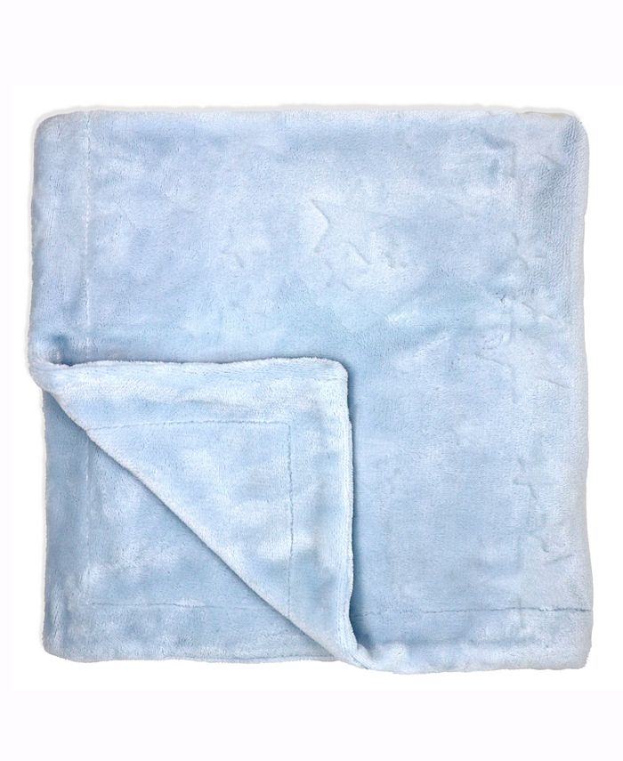 Amor Bebe Baby Boys Luxury Sculpted Fleece Blanket - Macy's