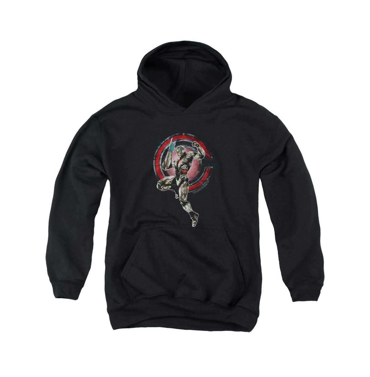 Click here for Justice League Movie Youth Cyborg Pull Over Hoodie... prices