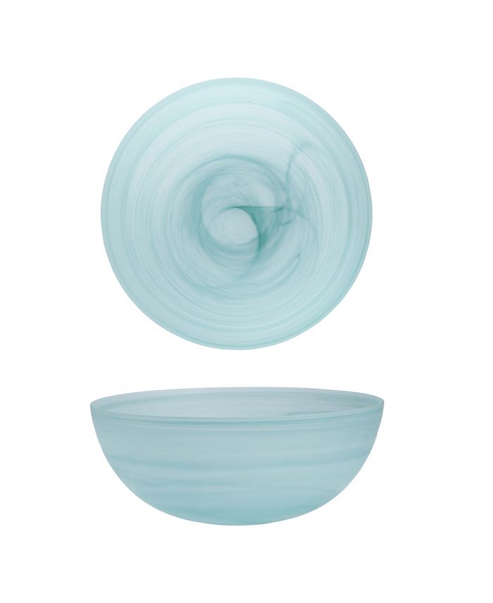 Fortessa La Jolla Glass Large Salad Bowls, Set of 4 - Macy's