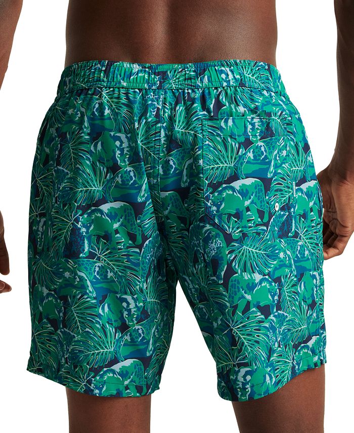Bonobos Men's Riviera UPF 50+ Printed 7" Swim Trunks - Macy's