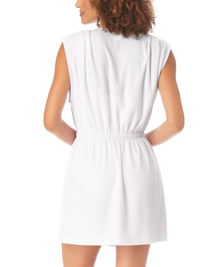 Anne Cole Women's Pleated Terry Cover-Up Robe - Macy's
