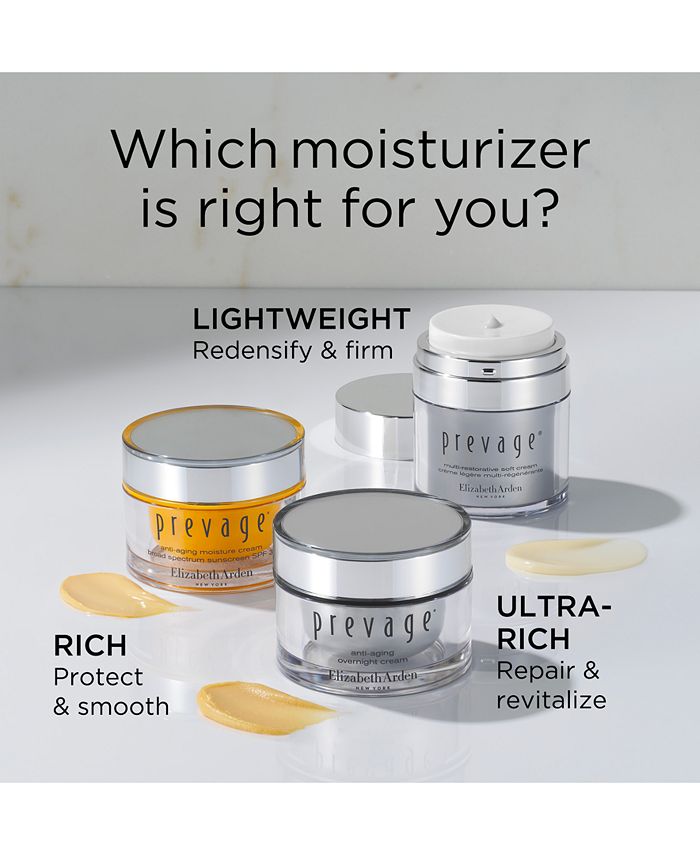 Elizabeth Arden Prevage Multi-Restorative Soft Cream, 1.7 oz. - Macy's