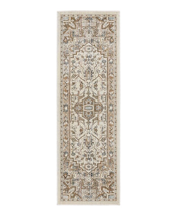 Karastan Divina Exalted 2'6" x 7'10" Runner Area Rug - Macy's