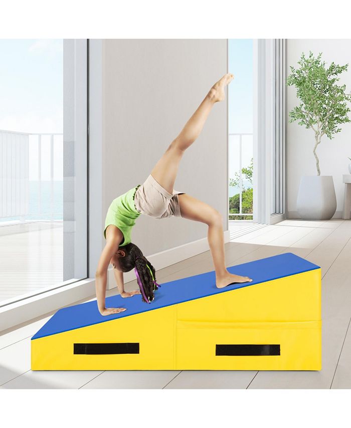 Slickblue Incline Wedge Ramp Gymnastics Mat - Macy's
