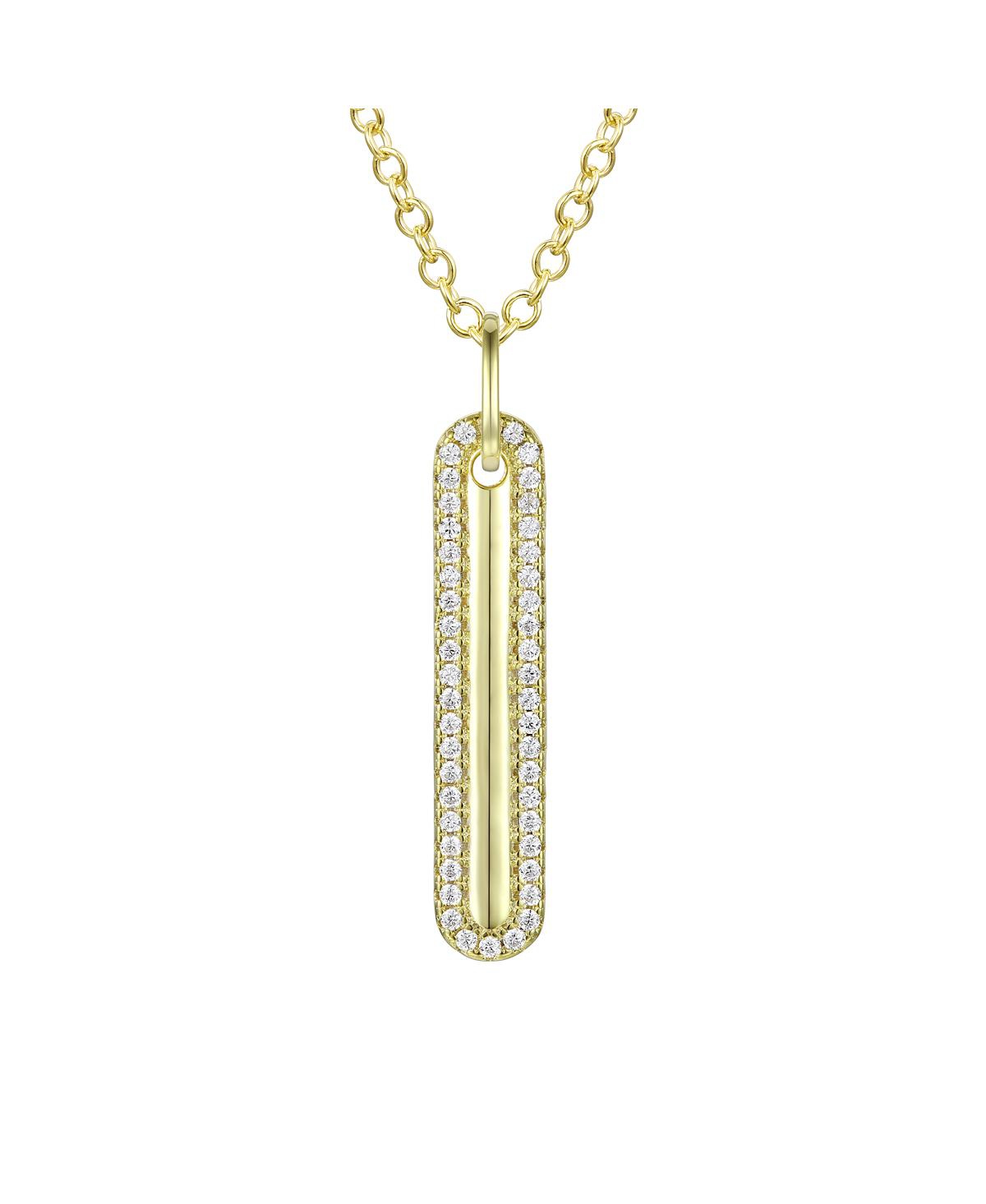 Click here for Sterling Silver Cubic Zirconia Long Pendant Neckla... prices