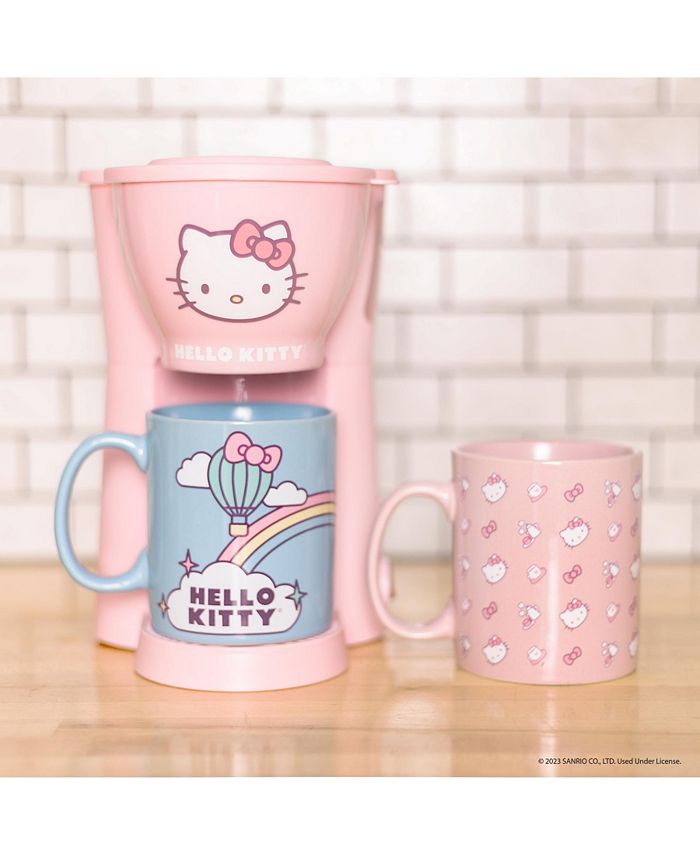 Uncanny Brands Hello Kitty Coffee Maker 3pc Set - Macy's